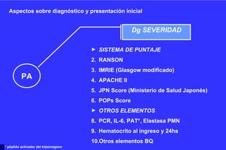 Pancreatitis Aguda Manejo Basado en la evidencia | PPT