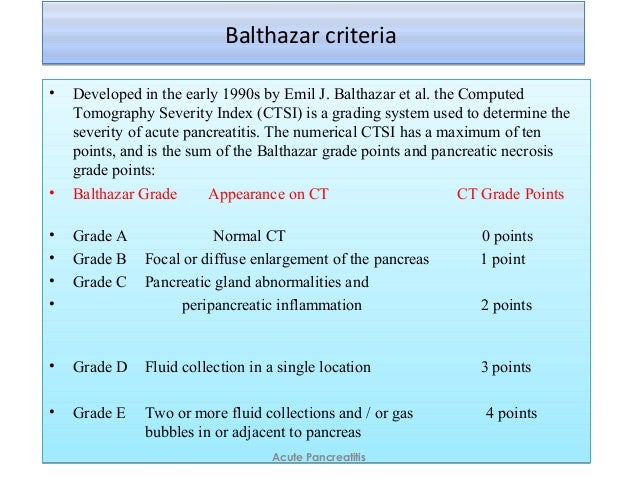 Acute pancreatitis SP