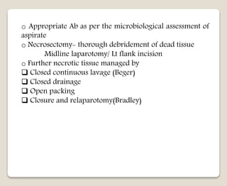 Acute pancreatitis surgery seminar | PPTX