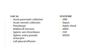 Acute pancreatitis treatment and complications .pptx