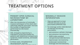 Acute pancreatitis treatment and complications .pptx