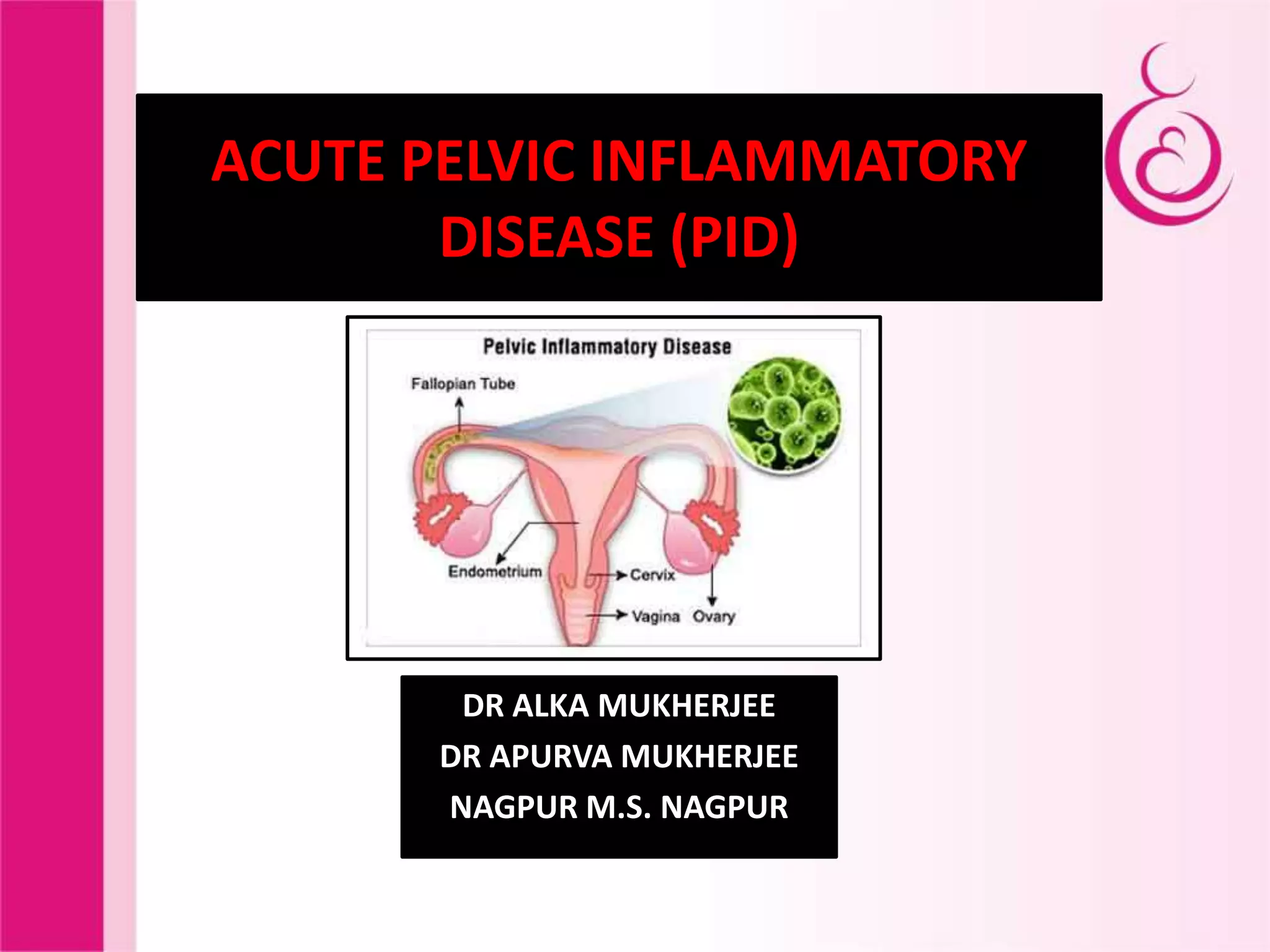 Acute pelvic inflammatory disease by dr alka mukherjee dr apurva ...
