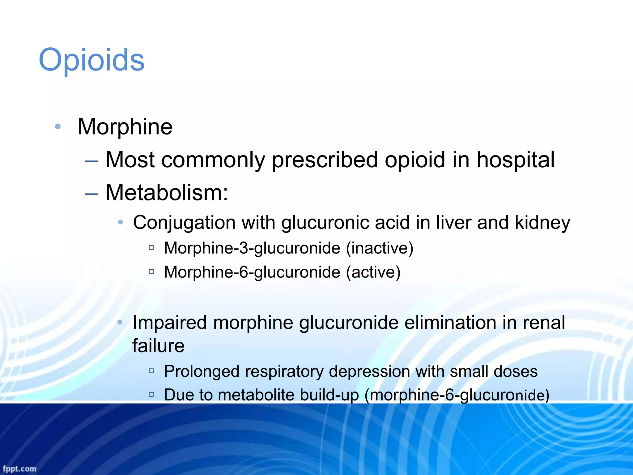 Acute perioperative pain management | PPTX