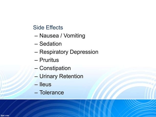 Acute perioperative pain management | PPTX | Pharmaceutical Drugs ...