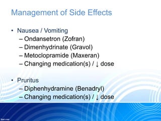 Acute perioperative pain management | PPTX
