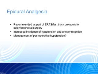 Acute perioperative pain management | PPTX