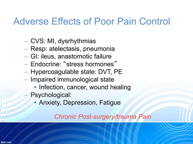 Acute perioperative pain management | PPTX | Pharmaceutical Drugs ...