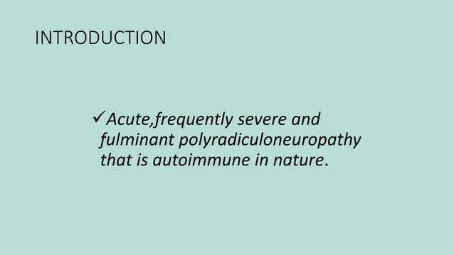 Acute peripheral neuropathy | PPTX | Brain and Nervous System Disorders ...