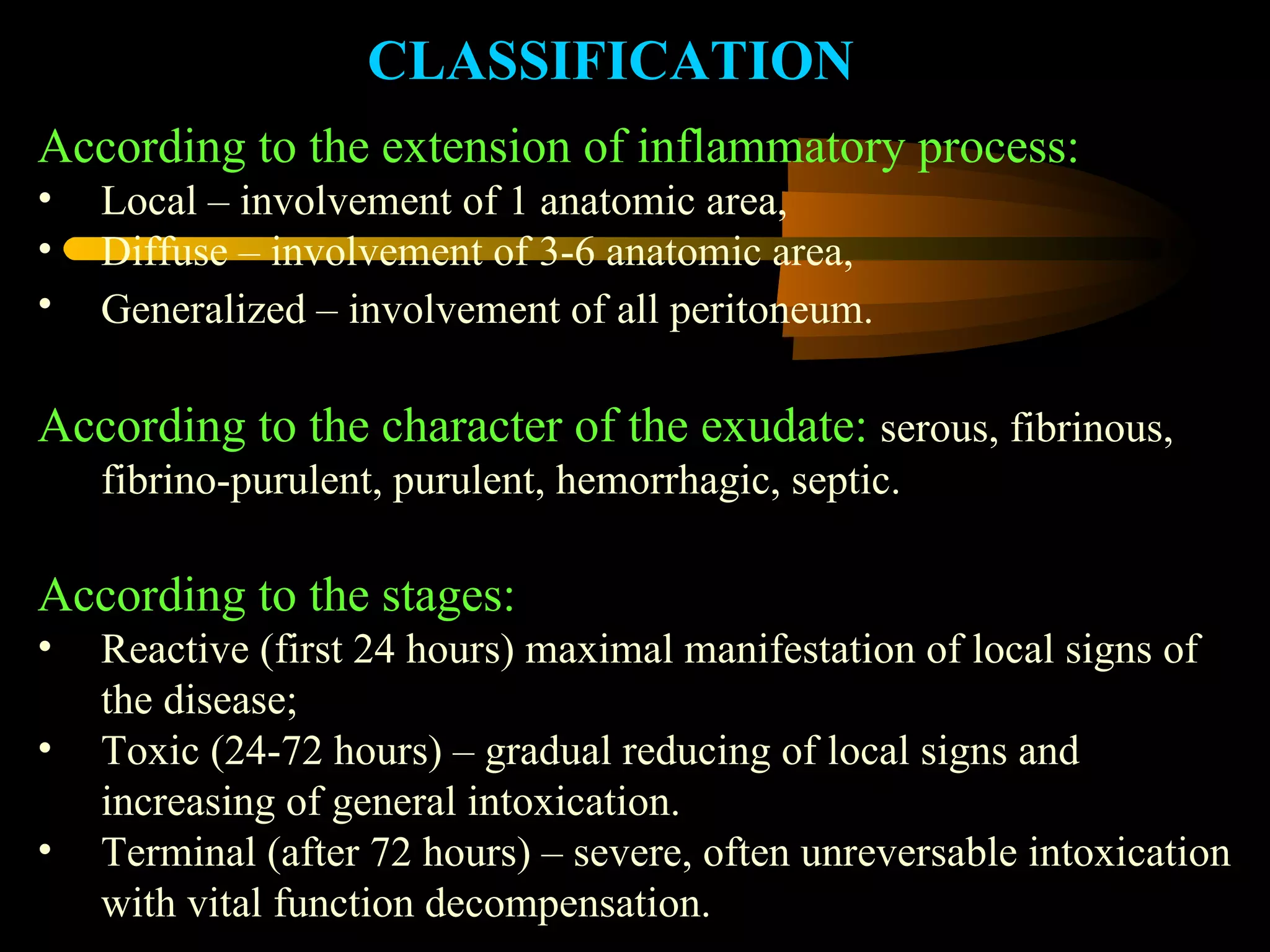 Acute peritonitis | PPT