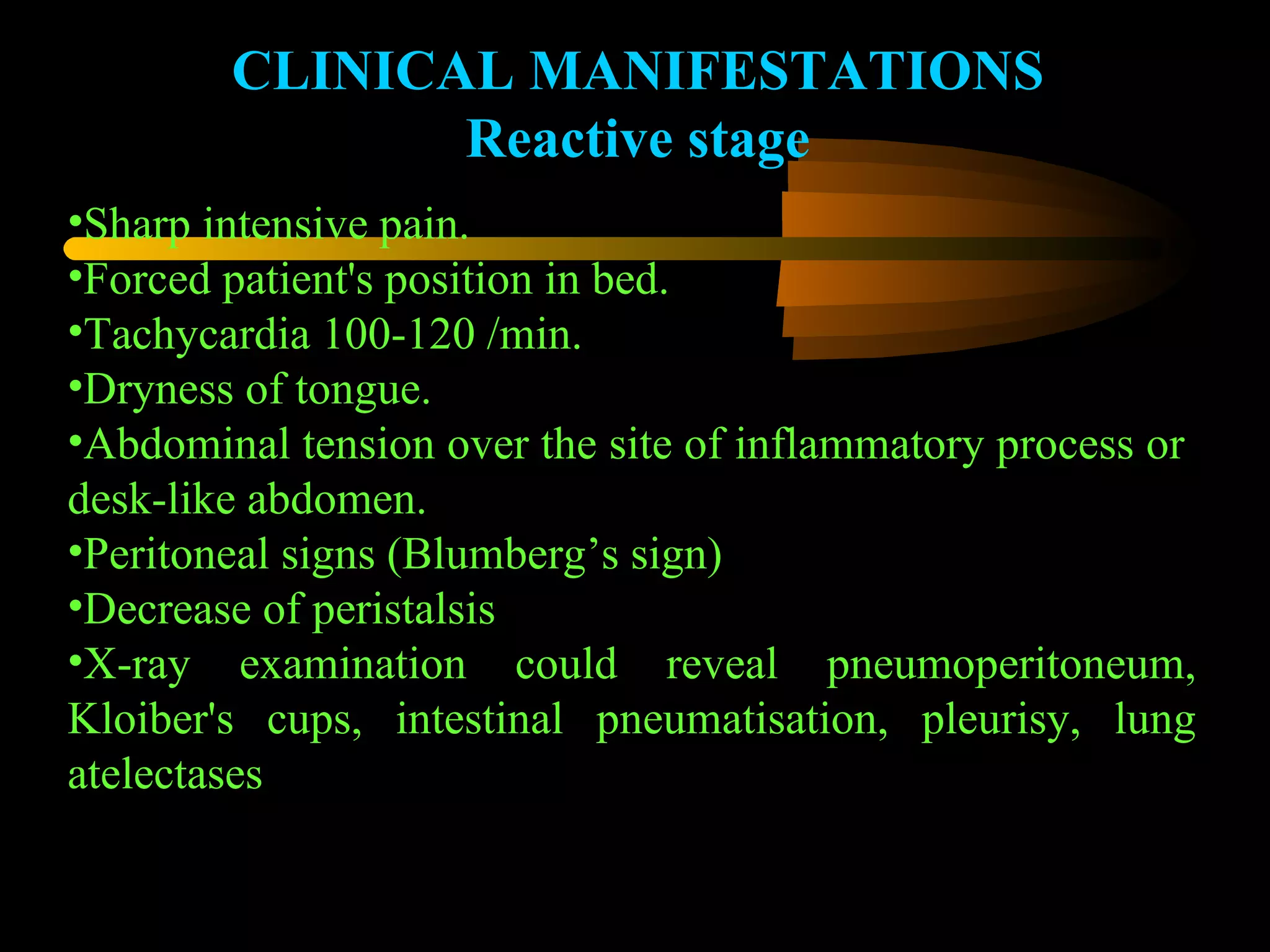 Acute peritonitis | PPT