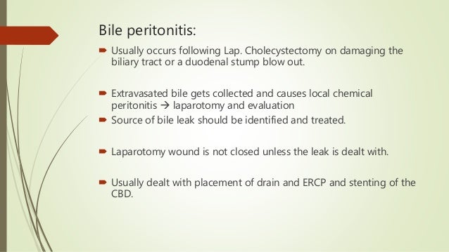Acute peritonitis