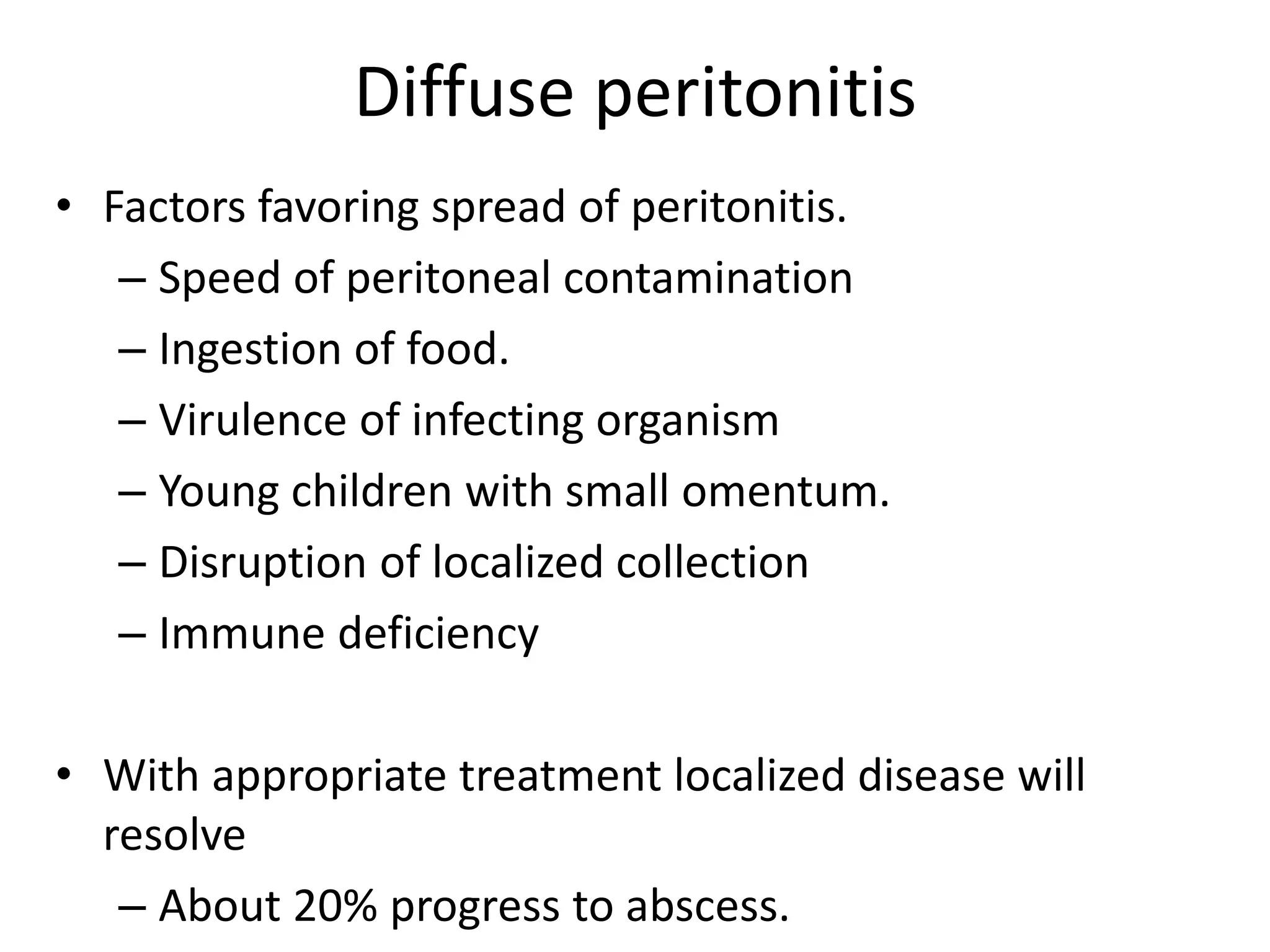 Acute peritonitis | PPTX