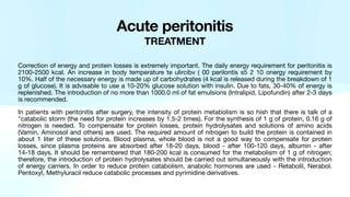Acute peritonitis general surgery in medicine | PDF