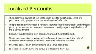 Acute Peritonitis and Acute Mesenteric Ischemia: Pathophysiology ...