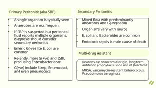 Acute Peritonitis and Acute Mesenteric Ischemia: Pathophysiology ...