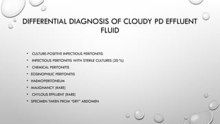acute peritonitis in continuous ambulatory peritoneal dialysis .pptx ...