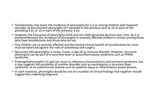 Acute Pharyngitis in pediatric age group | PPTX