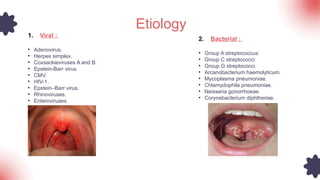 Acute pharyngitis (Ammar yaser) Gr4.pptx