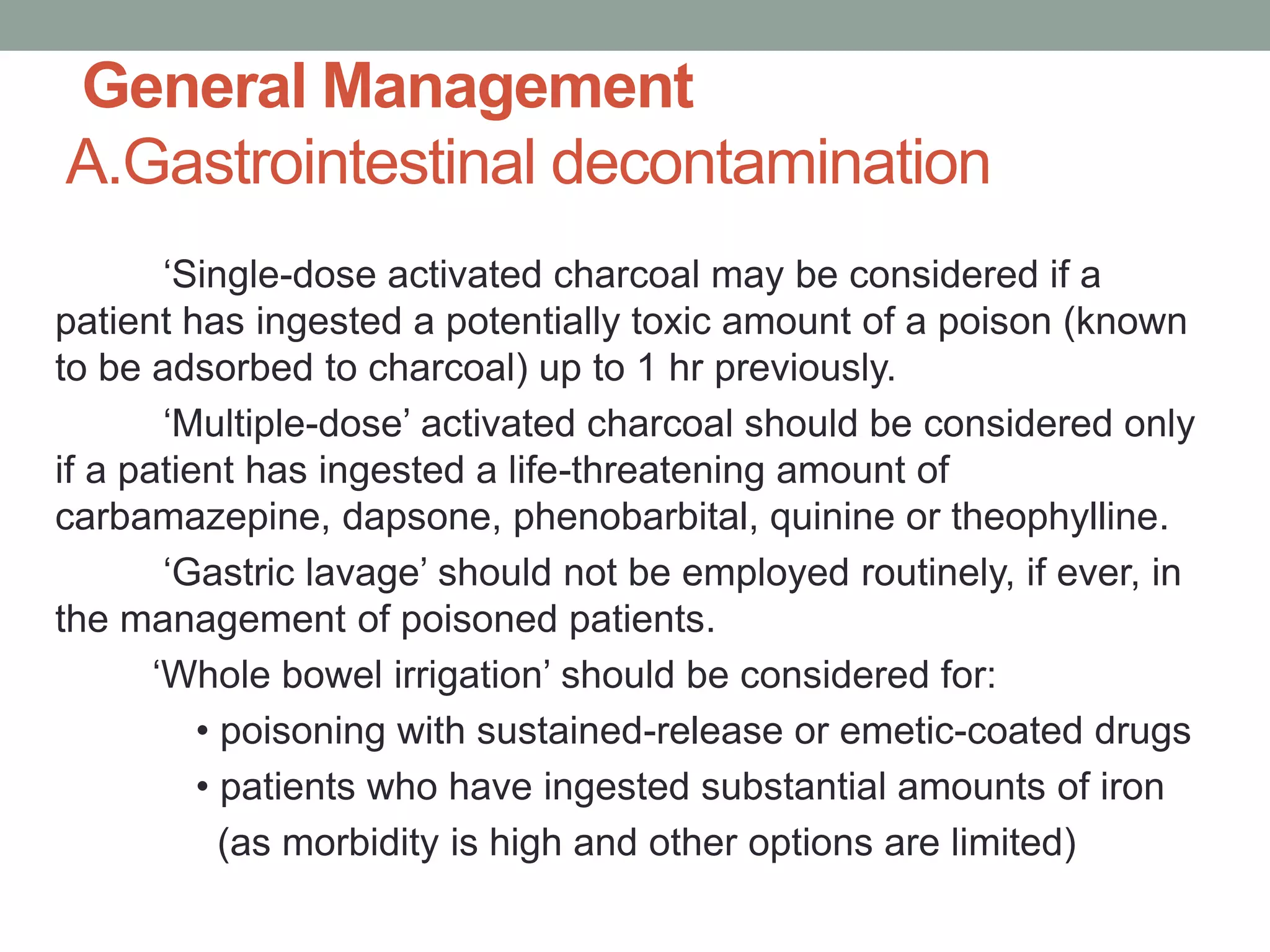 Acute poisoning | PPTX