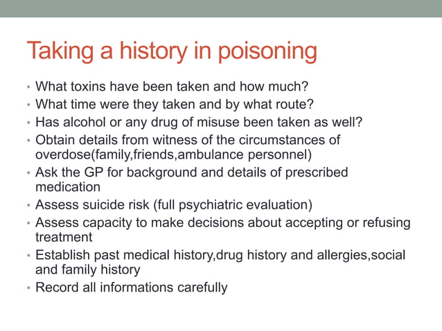 Acute poisoning | PPTX | Pharmaceutical Drugs | Medical Health