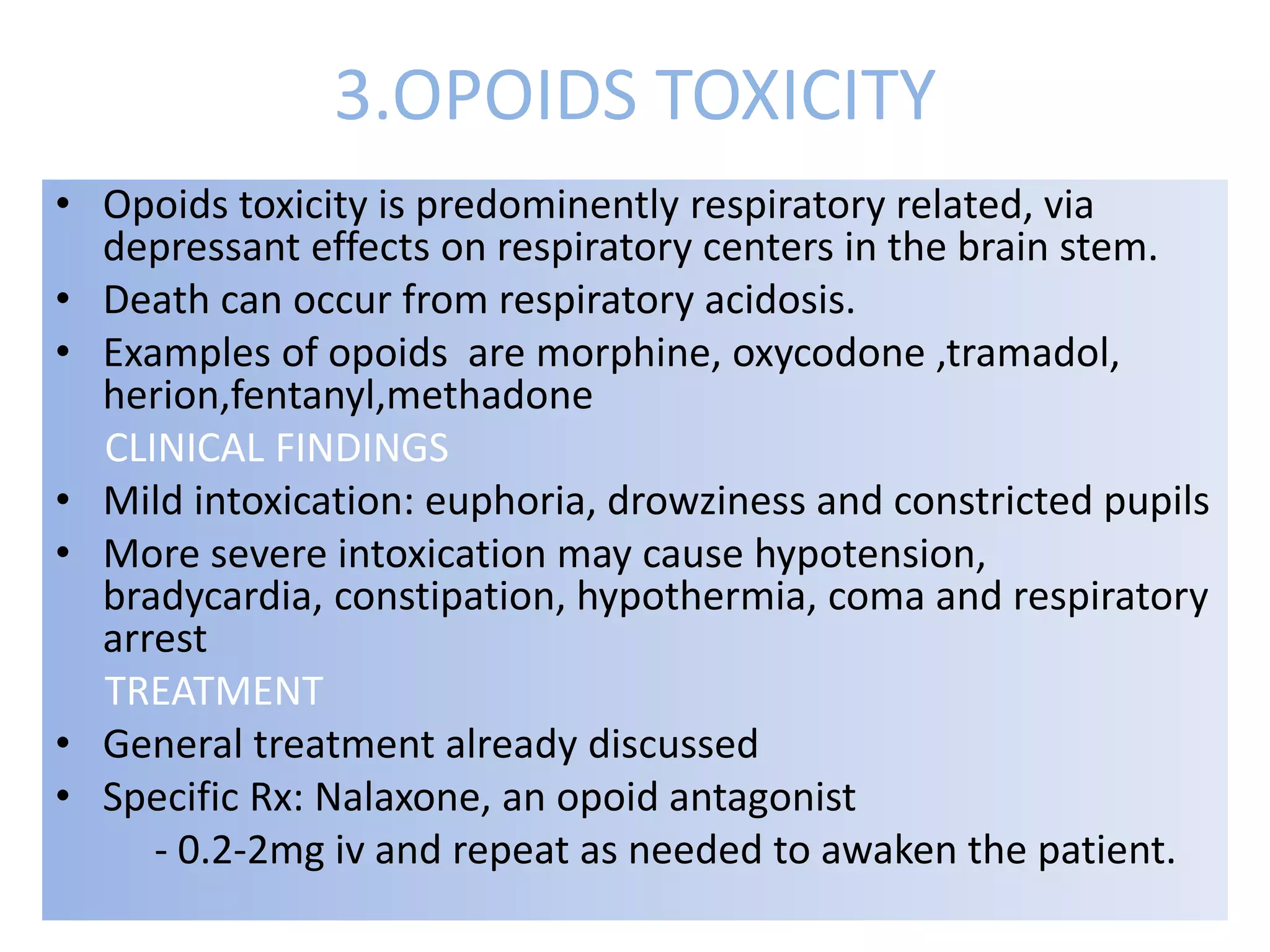 Acute poisoning | PPTX