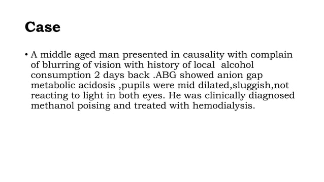 acute posioning of methyl alcohol.pptx