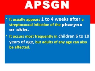 Acute post streptococcal glomerulonephritis | PPT