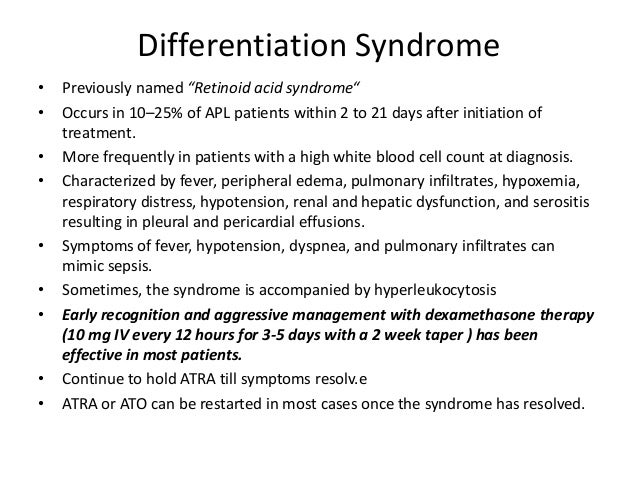 Acute promyelocytic leukemia