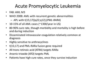 acutepromyelocyticleukemia | PPT