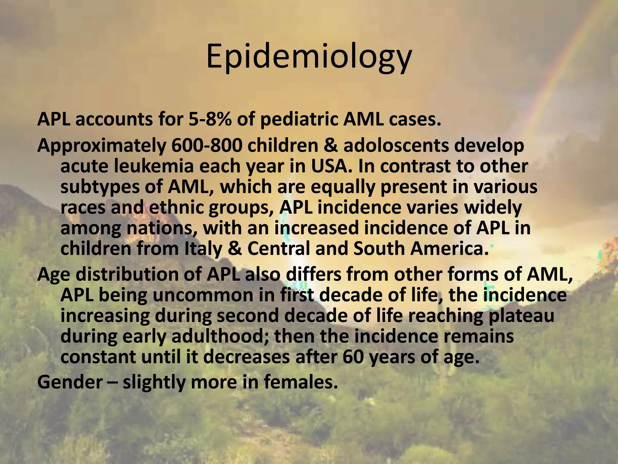 acutepromyelocyticleukemia- | PPTX