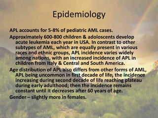acutepromyelocyticleukemia- | PPT