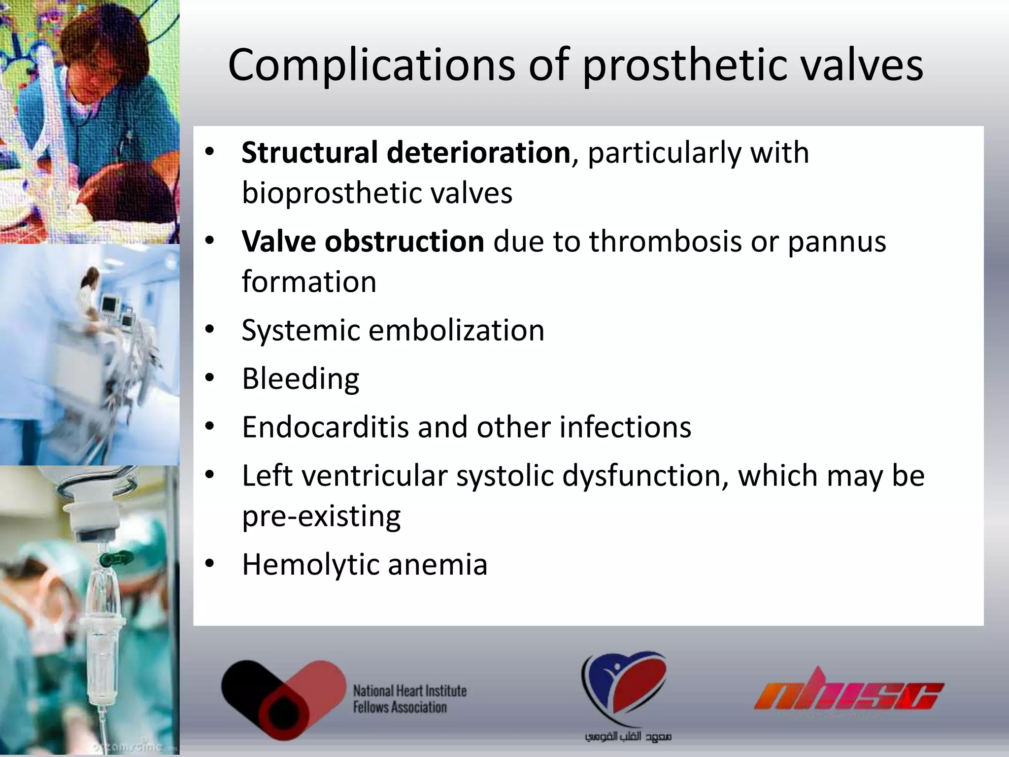 Acute prosthetic valve failure | PPT