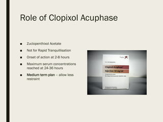 Management of Acute psychosis emergency to stabilisaton | PDF