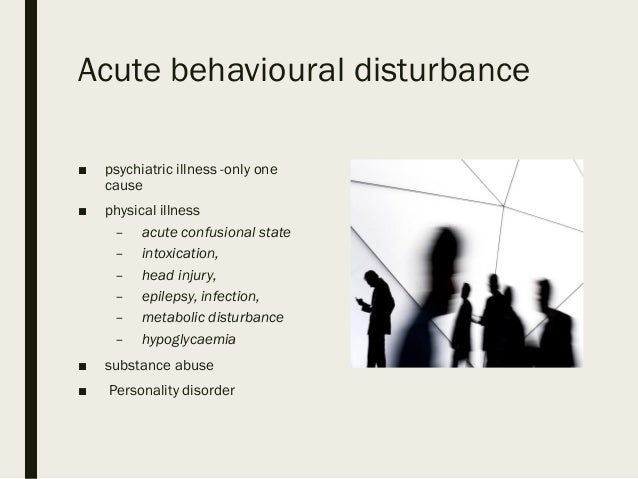 Management of Acute psychosis emergency to stabilisaton