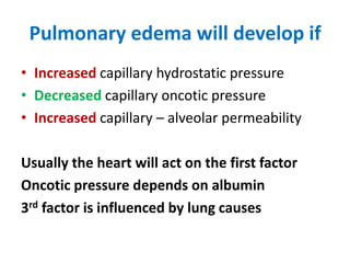 Acute pulmonary edema | PPTX