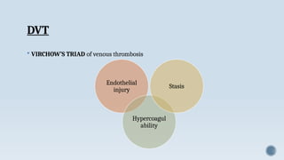 Acute PULMONary embolism diagnosis and management | PPTX