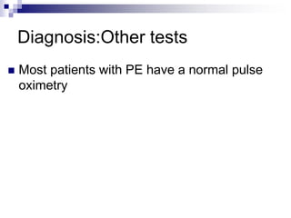 Acute Pulmonary Embolism Overview lecture.ppt