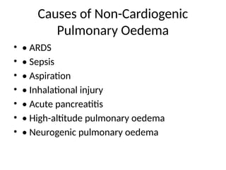 Comprehensive Overview of Acute Pulmonary Oedema: Causes, Symptoms, and ...