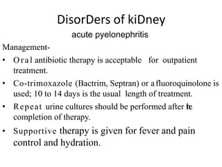 Acute pyelonephritis | PPTX