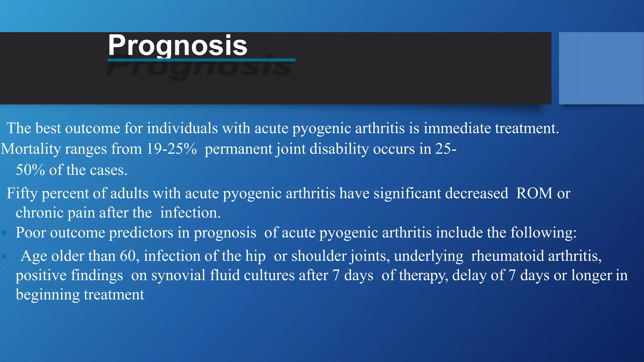 Acute pyogenic arthritis by dr ashutosh | PPTX