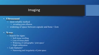 Acute pyogenic arthritis by dr ashutosh | PPTX