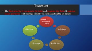 Acute pyogenic arthritis by dr ashutosh | PPTX