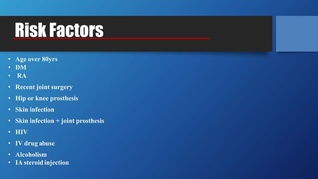 Acute pyogenic arthritis by dr ashutosh | PPTX | Bone and Joint ...