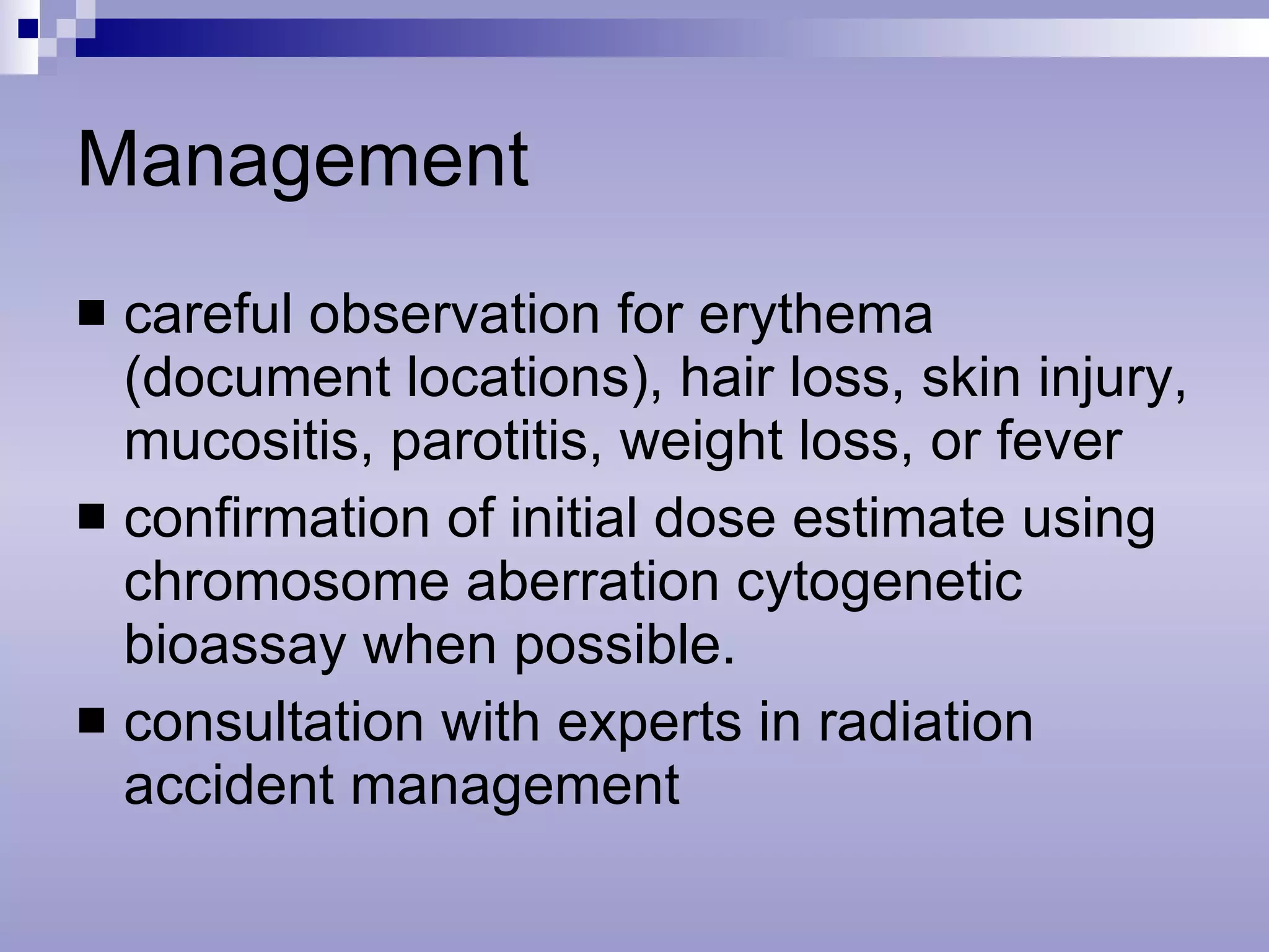 Acute radiation cns syndrome & neurological damage caused by chemical ...