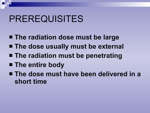 Acute radiation cns syndrome & neurological damage caused by chemical ...