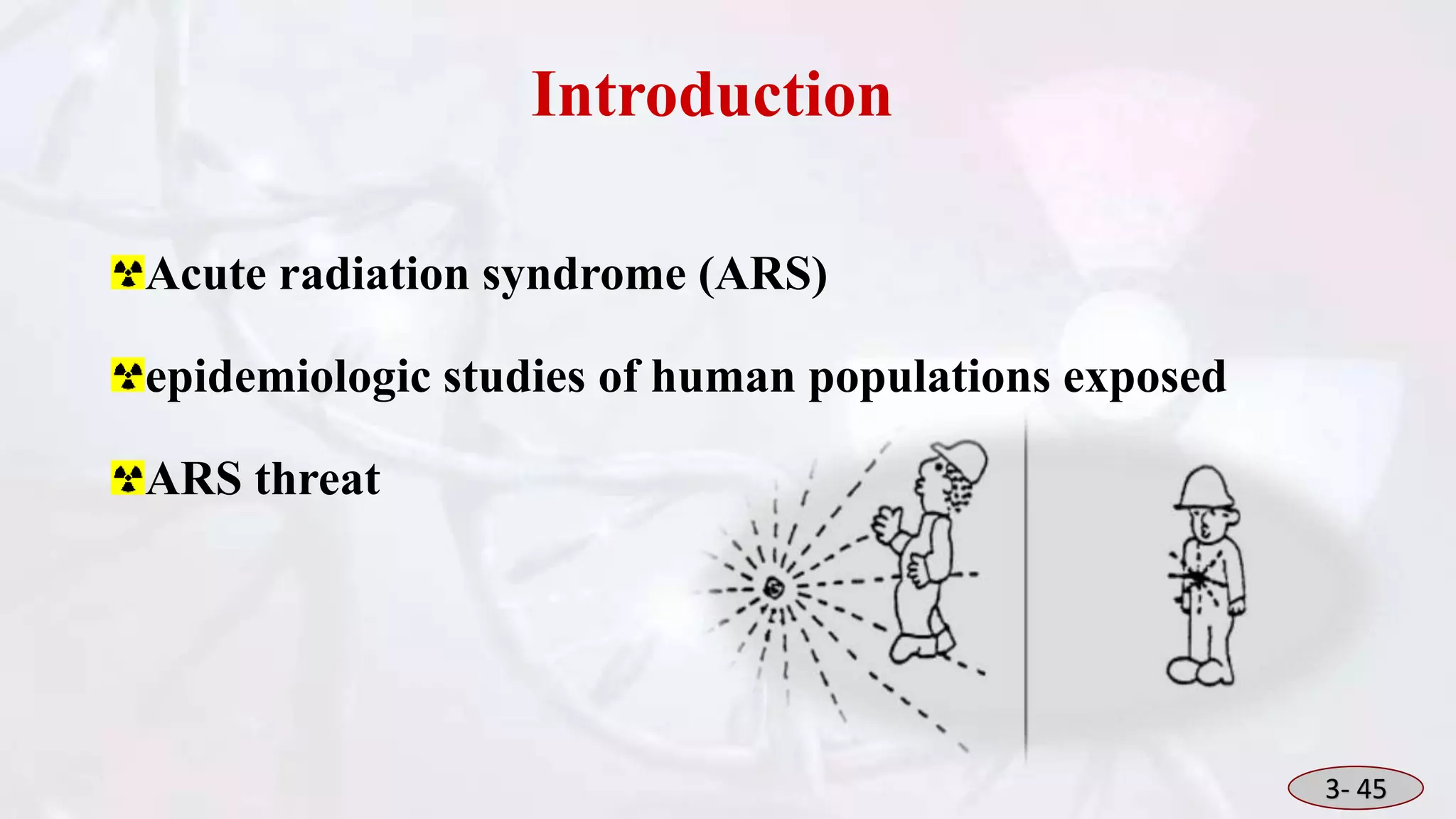Acute radiation syndrome | PPTX