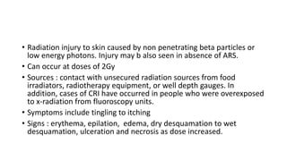 Acute radiation syndrome | PPTX