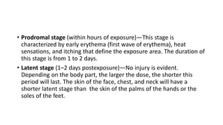Acute radiation syndrome | PPTX