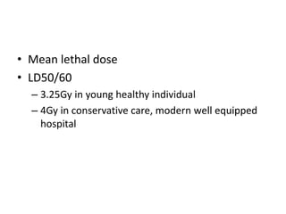 Acute radiation syndrome | PPT