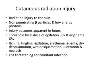 Acute radiation syndrome | PPT